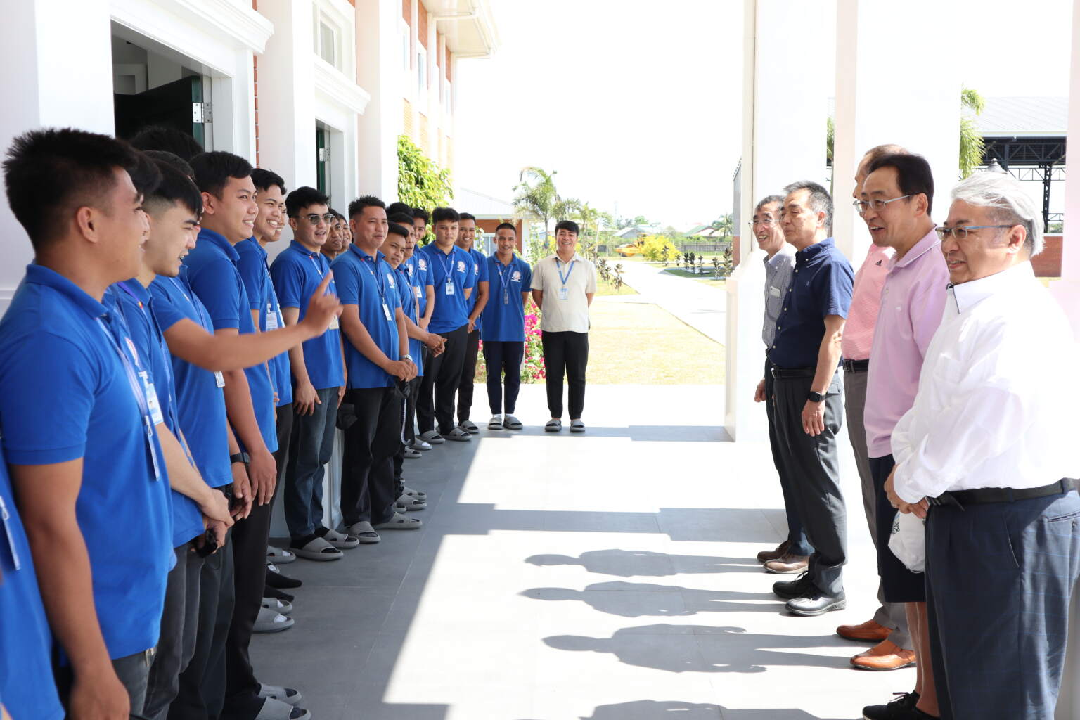 VISITORS FROM Kandenko Co Ltd – Philippines Arayat Training School