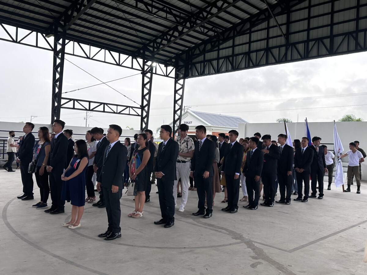 FIRST GRADUATION CEREMONY – Philippines Arayat Training School